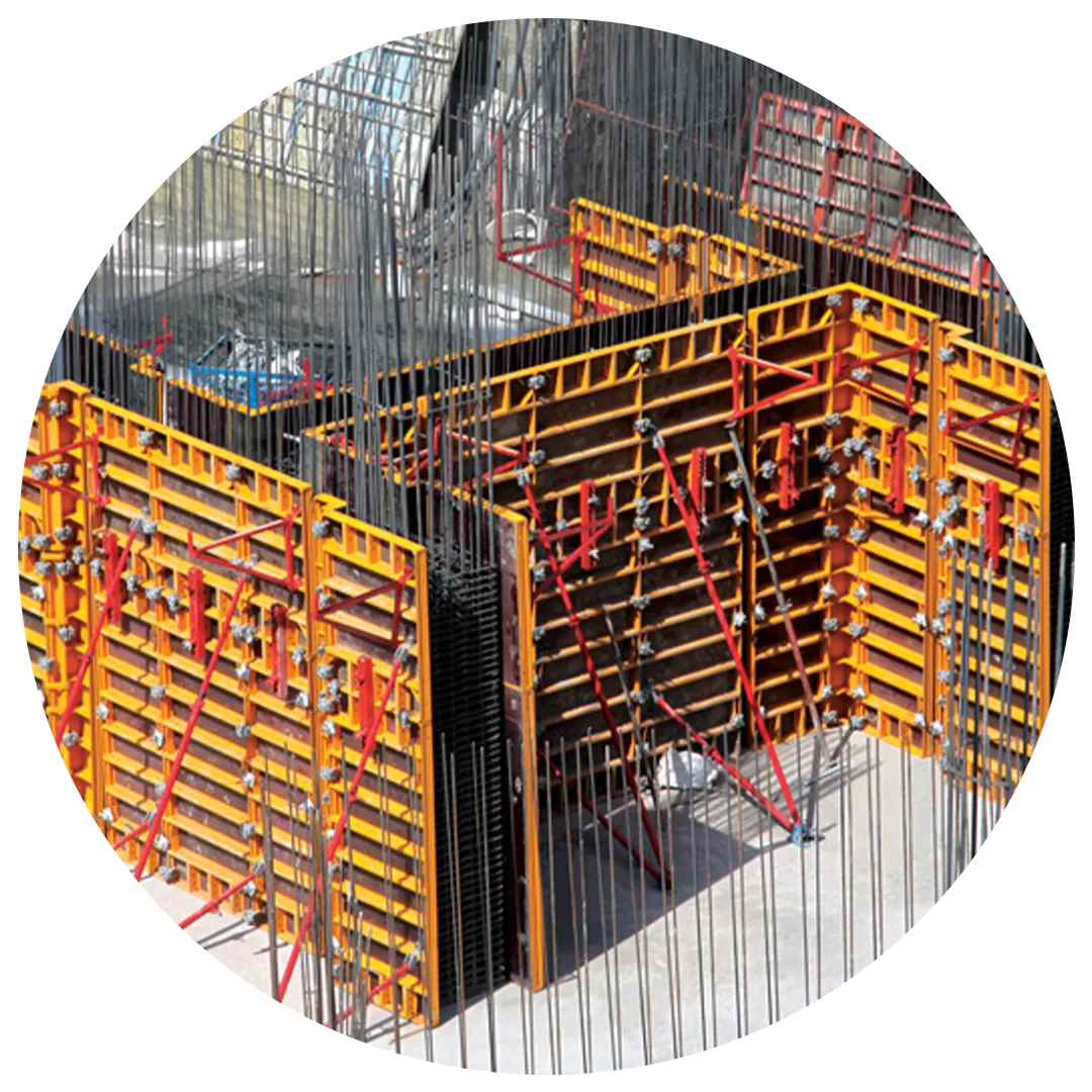 Double Sided Wall Formwork for Concrete Walls